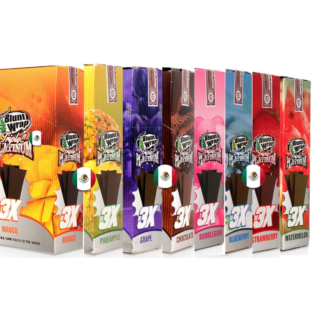 BluntWrap Triple Platinum FLAT – BluntWrapMexico