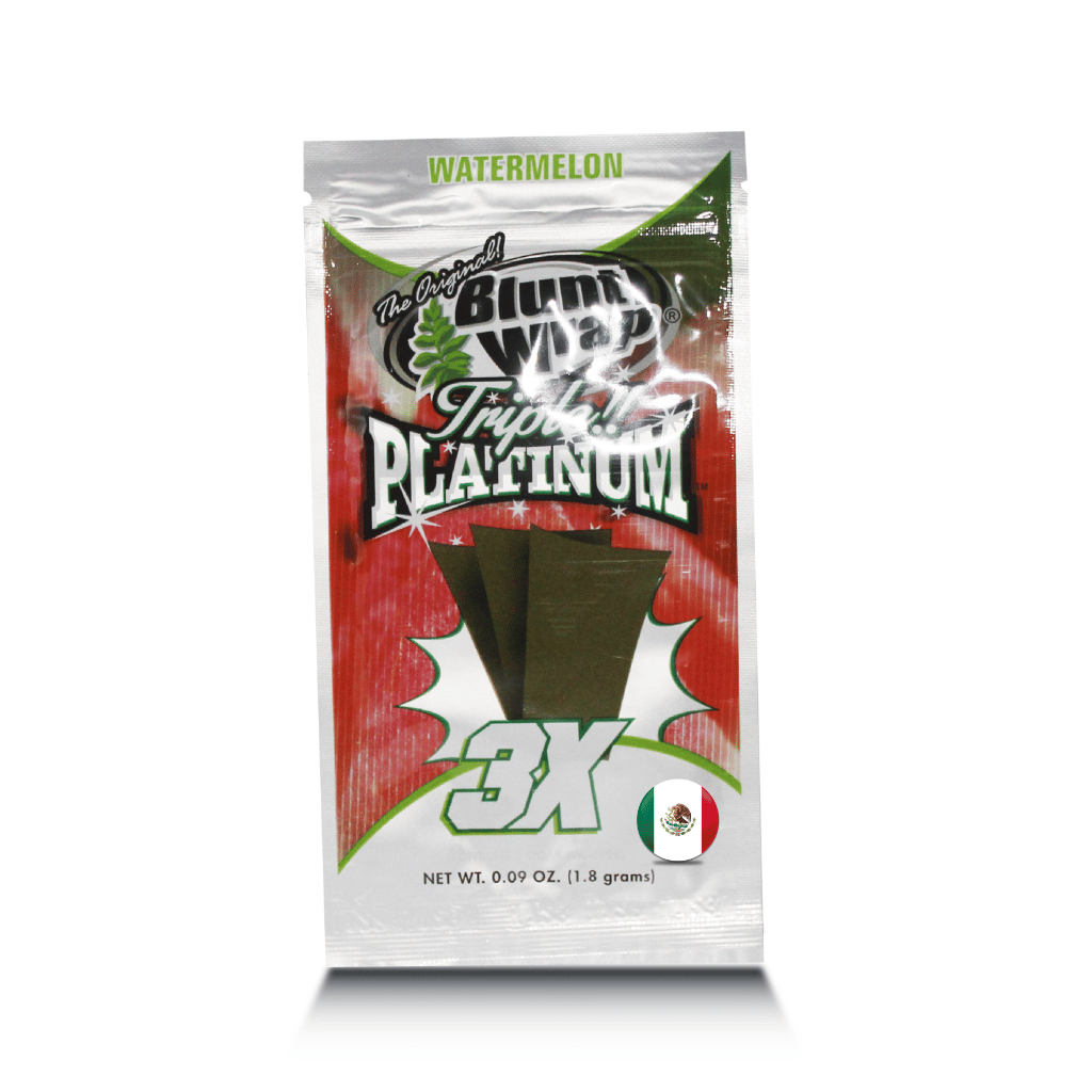 Blunt Wrap Triple Platinum Flat Watermelon – BluntWrapMexico