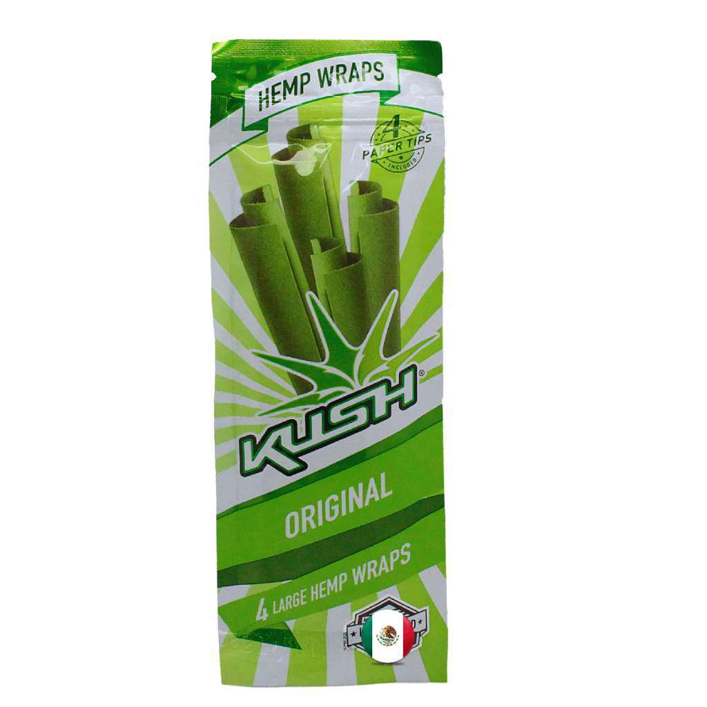 Kush Hemp Wraps 4x + Filtros Original – BluntWrapMexico