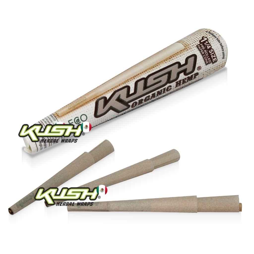 Kush Organic Hemp Conos 11/4 – BluntWrapMexico