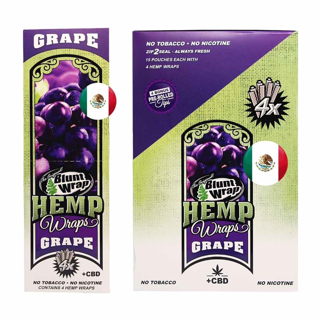 Blunt Wrap Hemp Grape – BluntWrapMexico