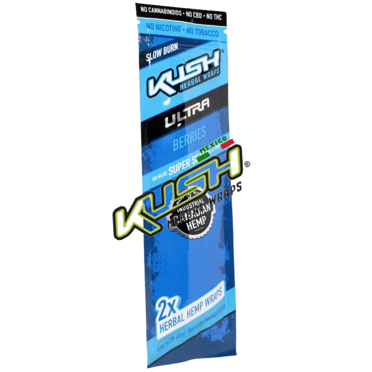 Ultra Kush Herbal Wraps 2X Berries – BluntWrapMexico