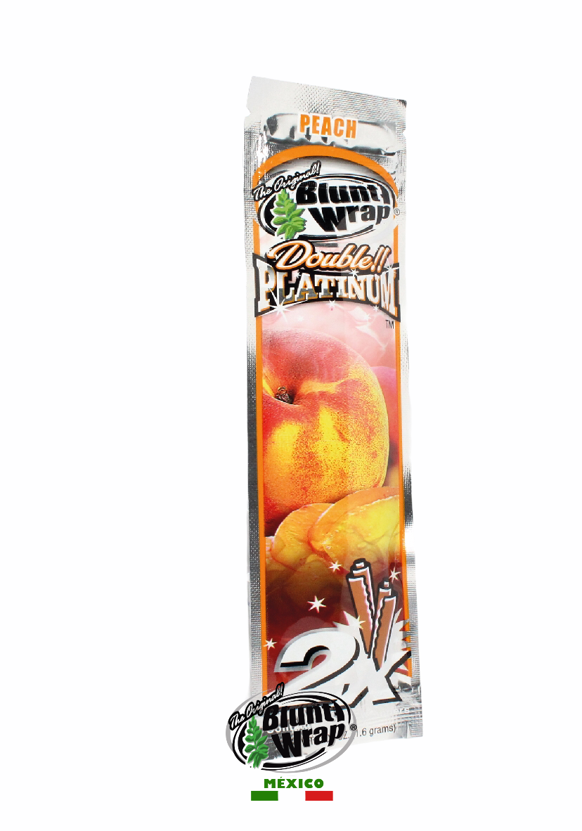 Blunt Wrap 2X Peach – BluntWrapMexico
